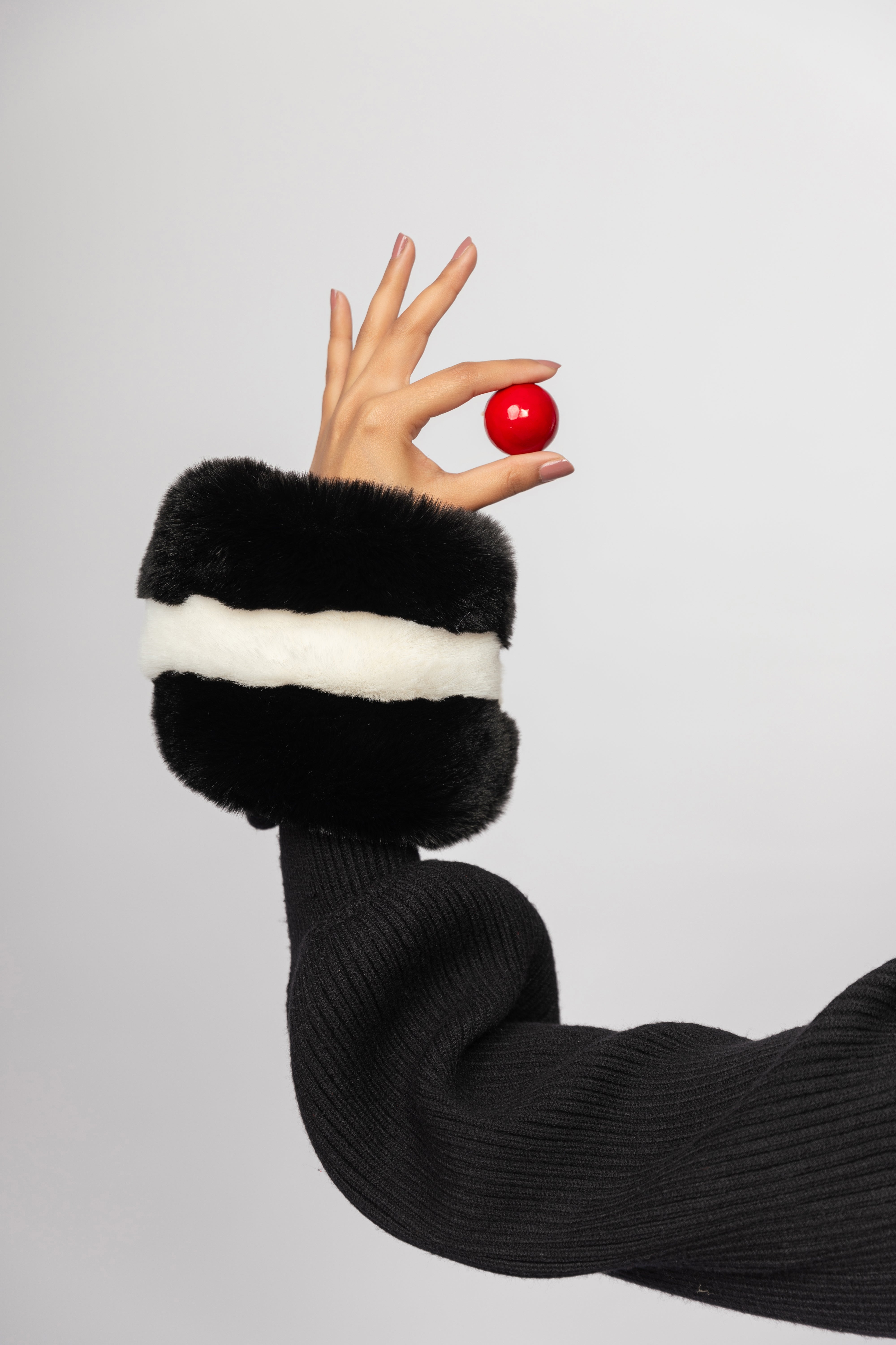 Striped Fur Cuff – Heart Up My Sleeves